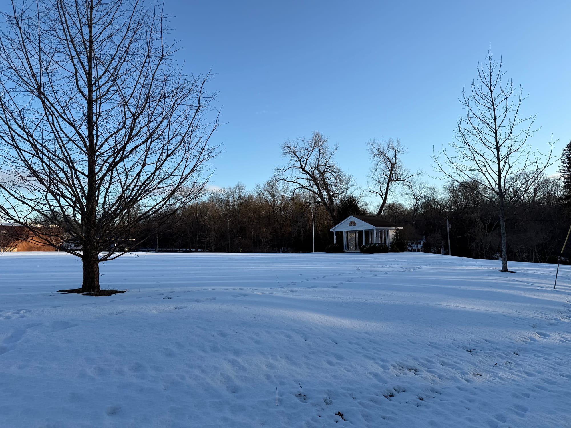 Photo essay: Woodbridge Town Center in Winter